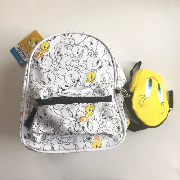 Warner Bros. | Bags | Warner Bros Looney Tunes Tweety Bird Mini ...